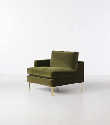 Bowen Modular One-Arm Chair | AnthroLiving