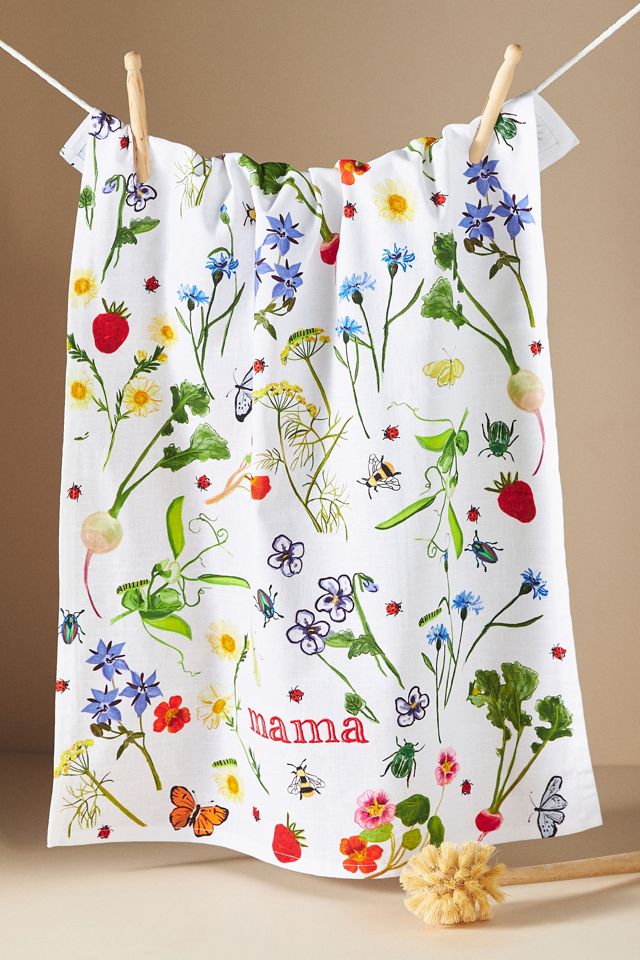 Monarch Mama Dish Towel | AnthroLiving