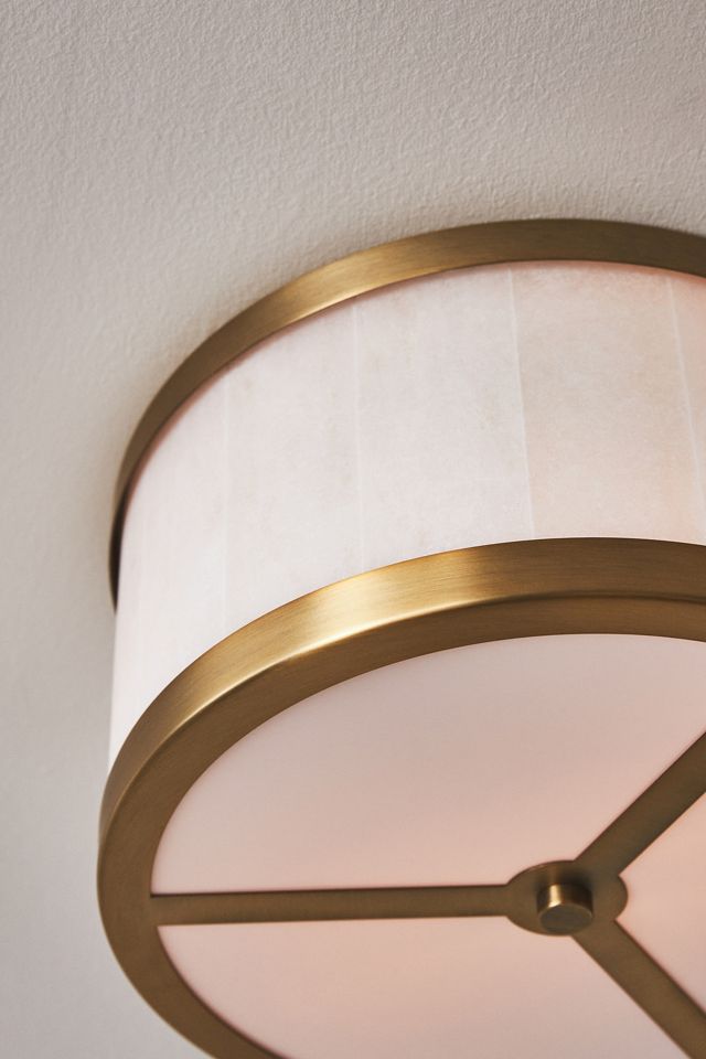 Alabaster Flush Mount | AnthroLiving