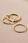 Uncommon James Set of Three 14k Gold No Boundaries Rings | Anthropologie