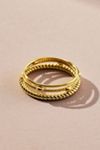 Uncommon James Set of Three 14k Gold No Boundaries Rings | Anthropologie