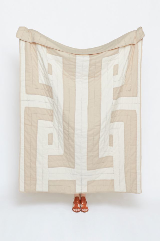 Anchal Interlock Quilt Throw | AnthroLiving