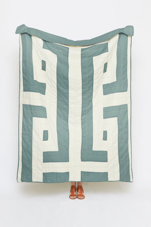 Anchal Interlock Quilt Throw | AnthroLiving