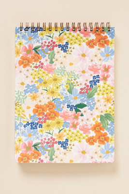 Rifle Paper Co. Margaux Large Top Spiral Notebook | AnthroLiving