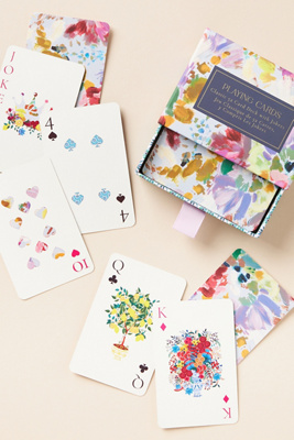 Abstract Playing Cards Set | AnthroLiving