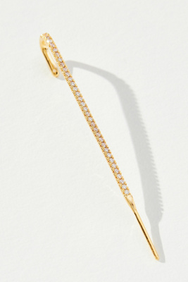 Pavé Pin Ear Cuff | Anthropologie