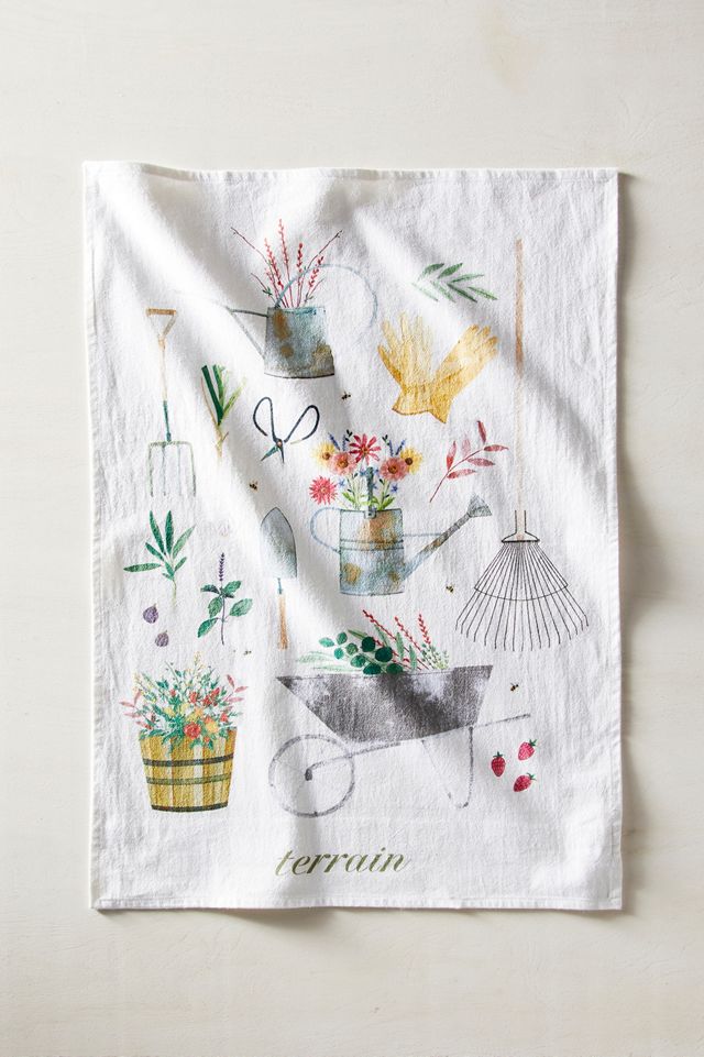 May We Fly Terrain Garden Essentials Dish Towel | Anthropologie