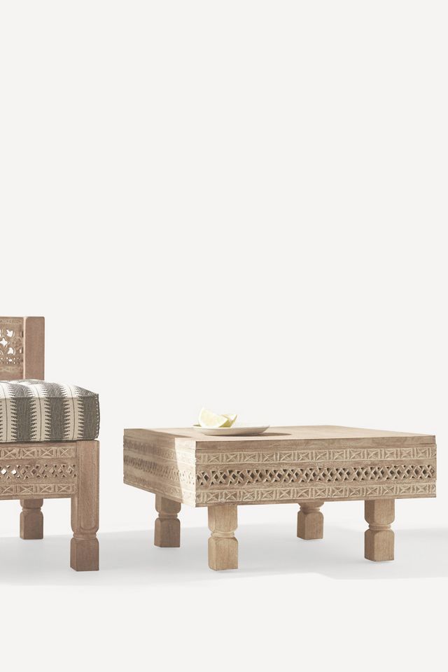 Carved Ezana Coffee Table | AnthroLiving
