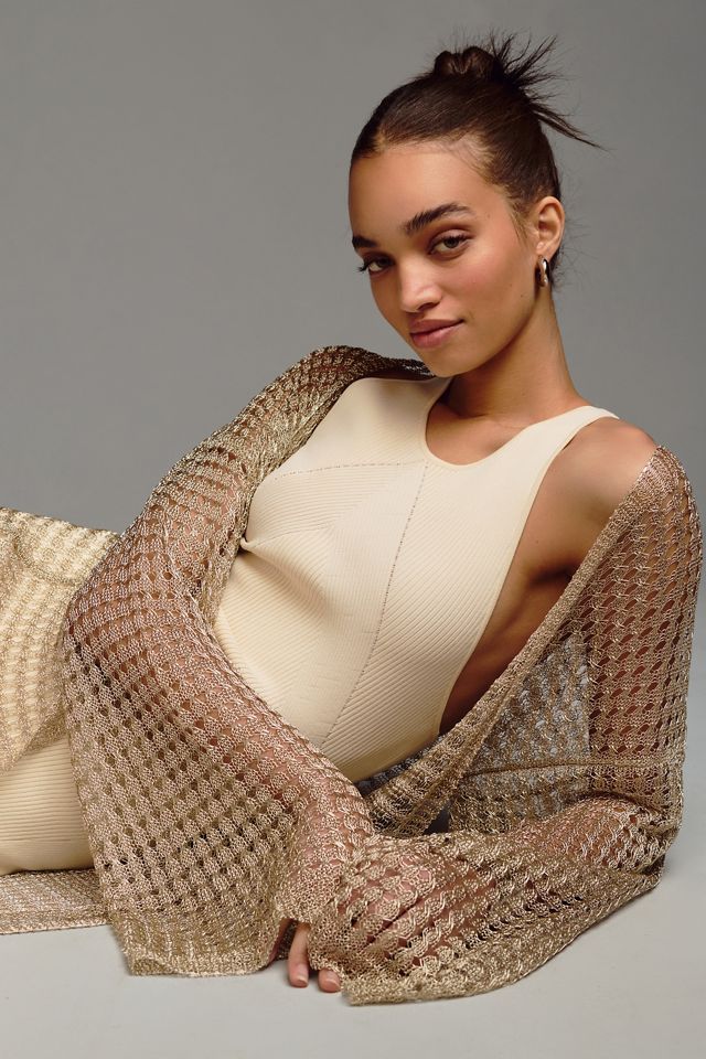 Metallic Duster | Anthropologie