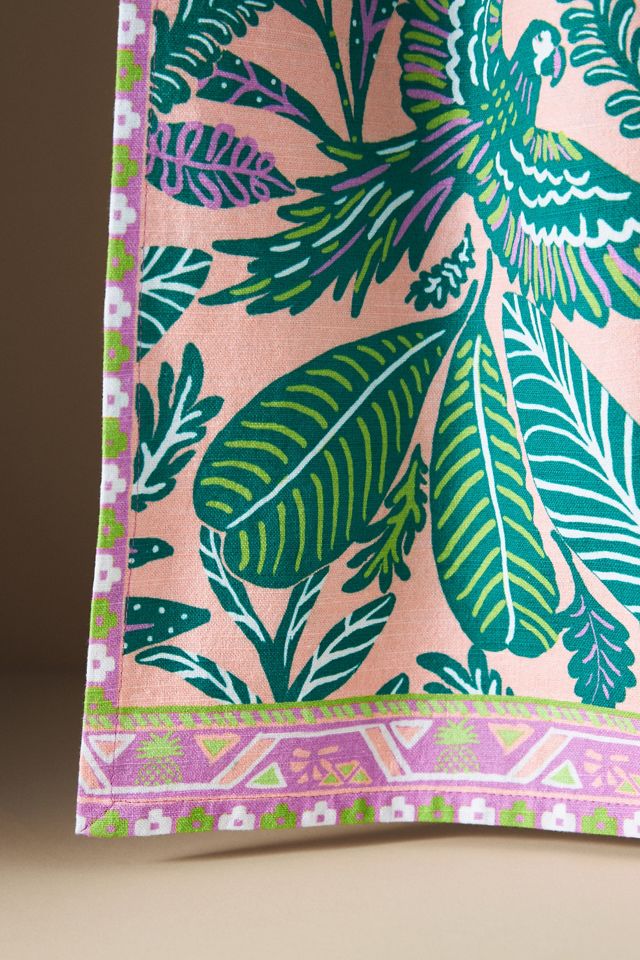 Summer Parrot Dish Towel | Anthropologie UK