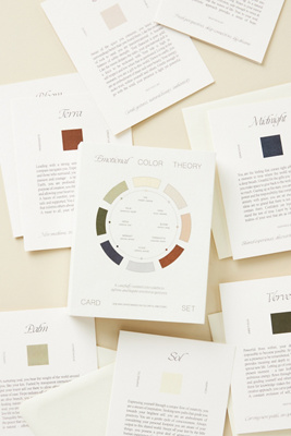 The Emotional Color Theory Card Set | AnthroLiving
