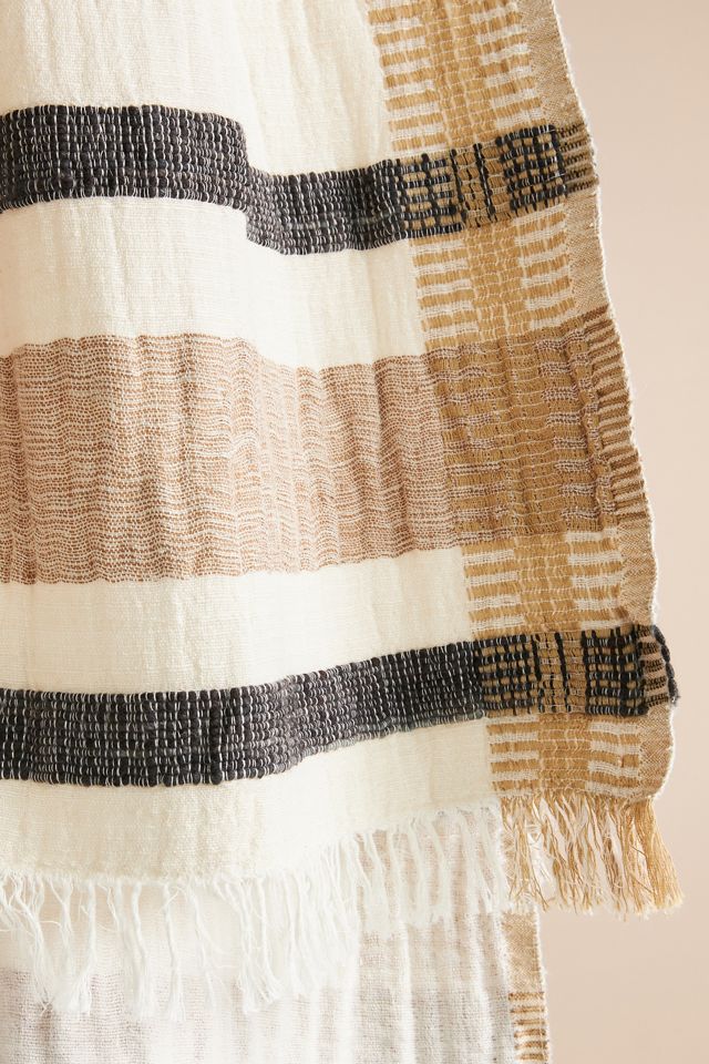 Theodore Gauze Throw Blanket | Anthropologie