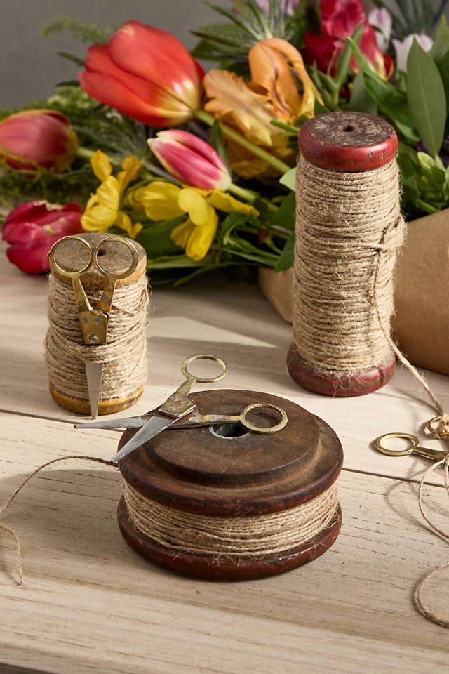 Jute Twine on Spool Set with Scissors | Terrain