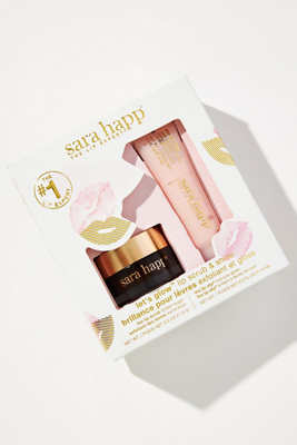Sara Happ Let's Glow Lip Scrub & Shine Kit | Anthropologie