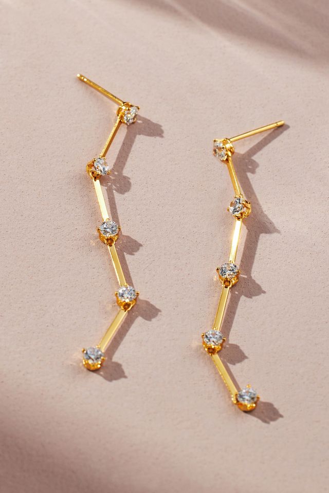 Linear Chain Earrings | Anthropologie