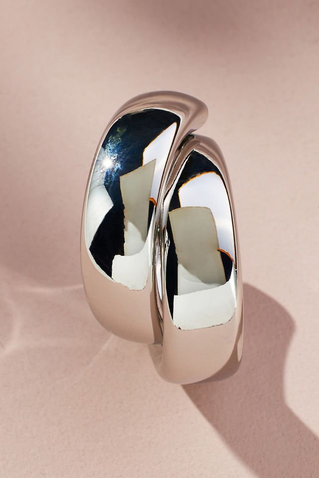 Double-Loop Hoop Earrings | Anthropologie