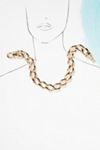 Wave-Link Chain Necklace | Anthropologie
