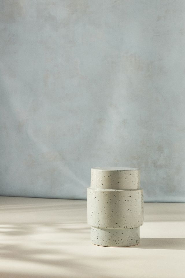 Conor Ceramic Side Table | AnthroLiving