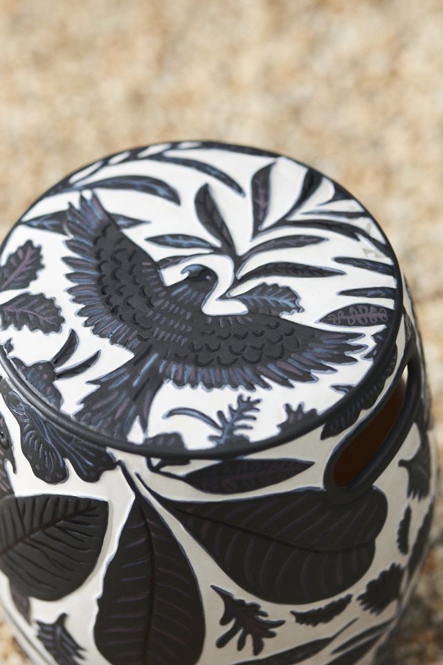 Margot Ceramic Side Table | AnthroHome