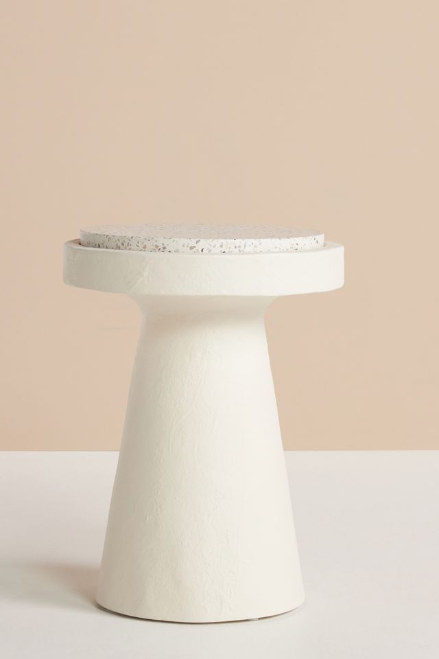 Terrazzo Accent Side Table | AnthroLiving