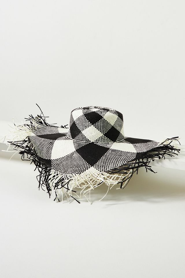 Floppy Fringe Straw Hat | Anthropologie