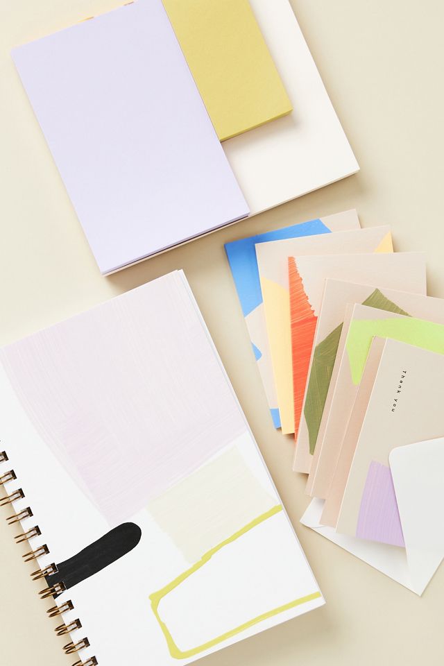 Neon Shape Cards, Set of 6 | AnthroLiving