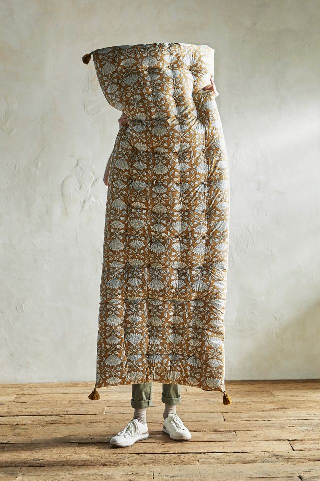 Savannah Yellow Cushion | Anthropologie