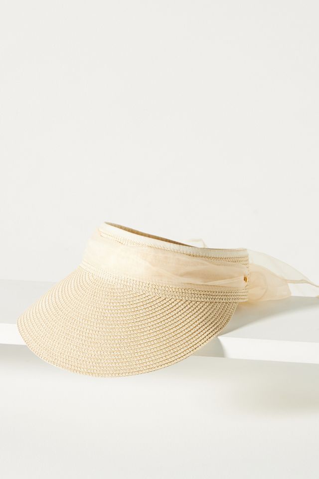 Tulle Bow Visor | Anthropologie