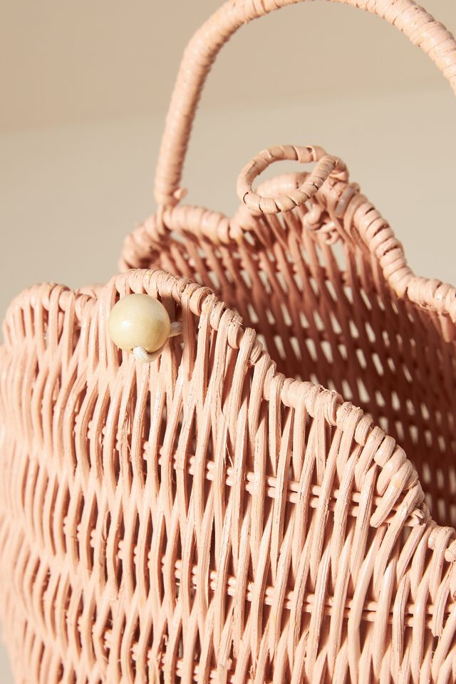 Olli Ella Rattan Shell Bag | Anthropologie