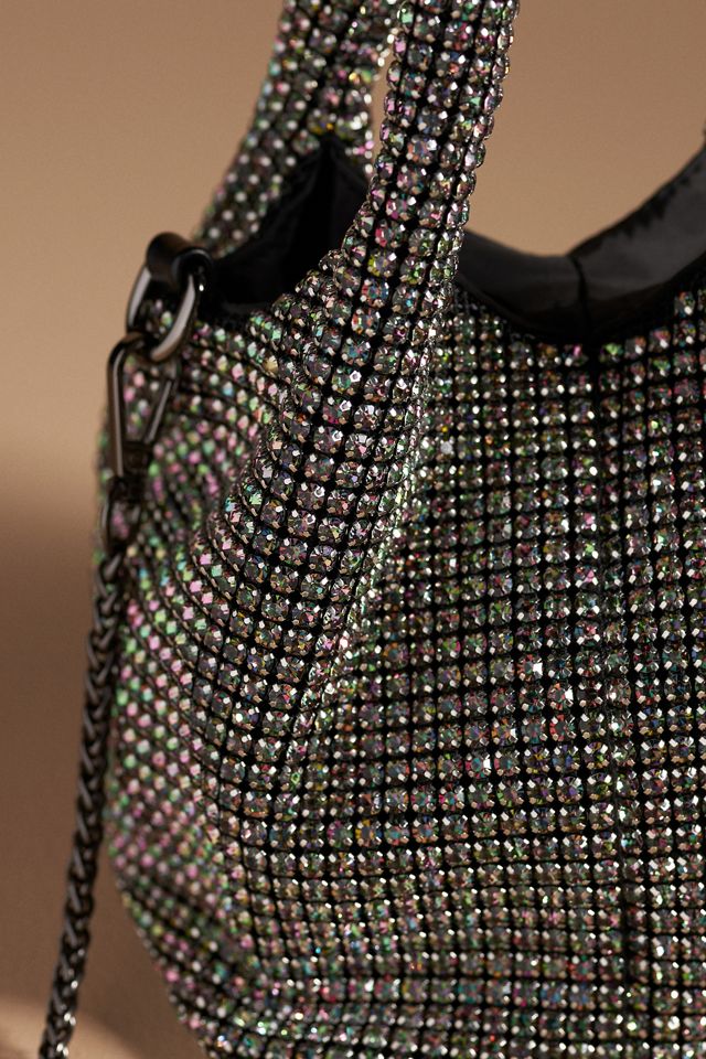 Rhinestone Satchel Bag | Anthropologie