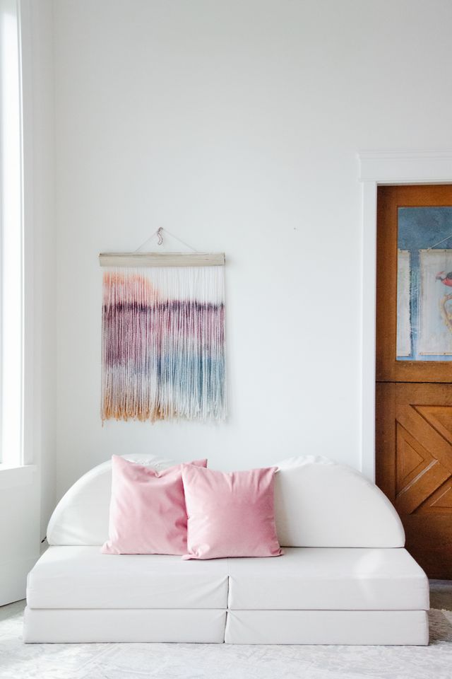 Stylized Nest Deluxe Velvet Playcouch | Anthropologie