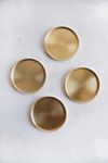 Connected Goods Brass Coaster Set | AnthroLiving