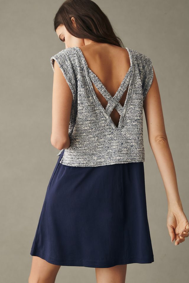 Daily Practice by Anthropologie Twofer Mini Dress | Anthropologie