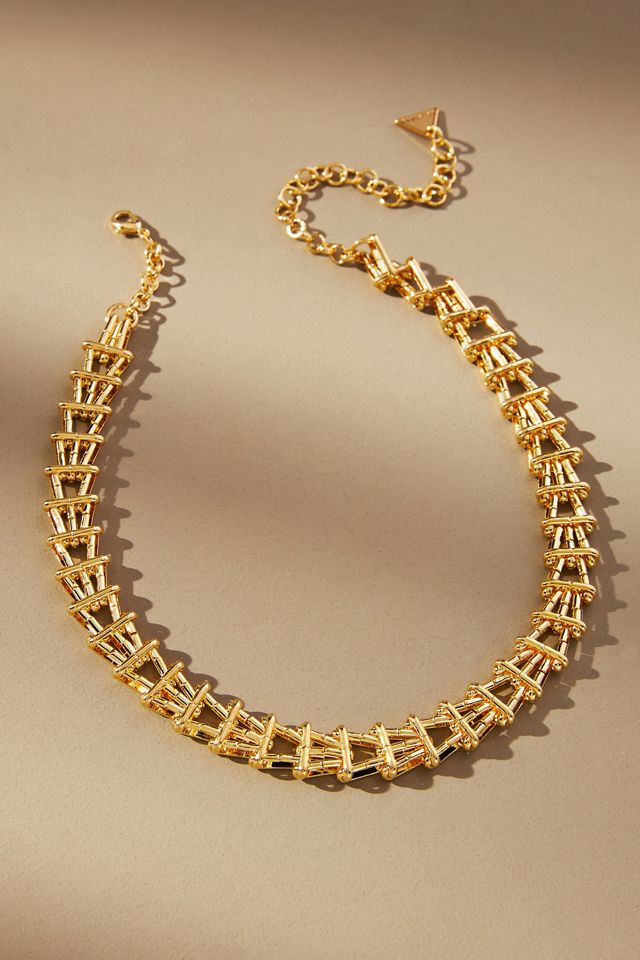 Train Track Necklace | Anthropologie