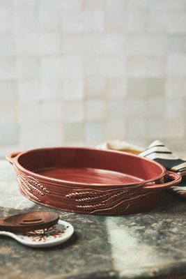 Mimi Thorisson for Anthropologie Italian Hours Ceramic Baking Dish ...
