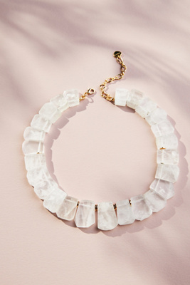 Quartz Stone Collar Necklace | Anthropologie