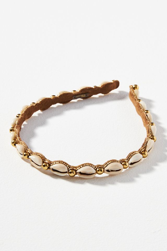 Deepa Gurnani Taylin Shell Headband | Anthropologie