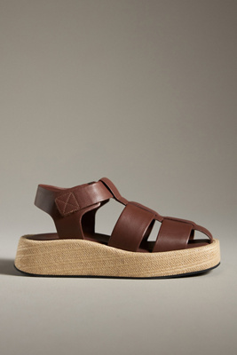 Pilcro Platform Fisherman Sandals | Anthropologie