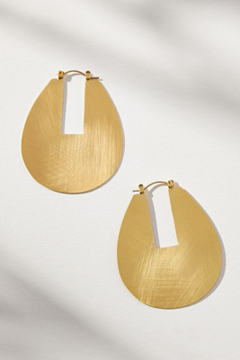 Flat Oblong Earrings | Anthropologie