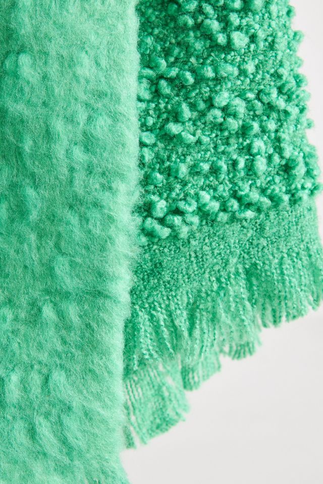 Cloudy Bouclé Throw Blanket | Anthropologie UK