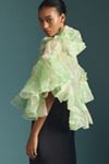 Selkie Ruffled Opera Cape | Anthropologie