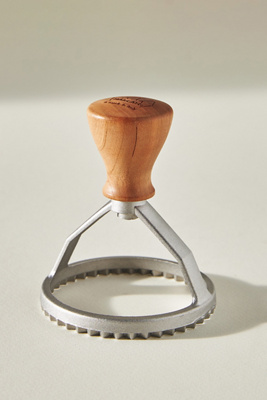 Marcato Round Ravioli Stamp, 80MM | AnthroLiving