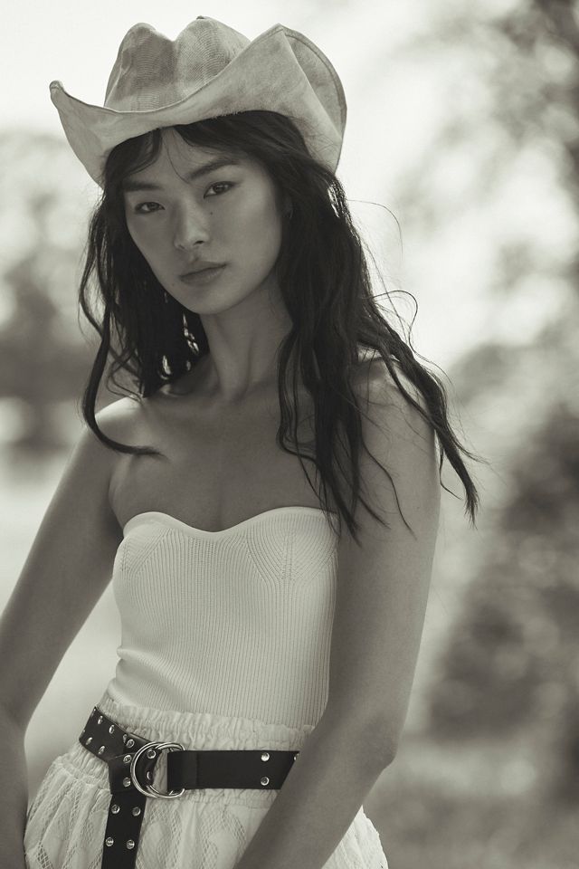 Sophie Rue Strapless Sweetheart Ribbed Top | Anthropologie