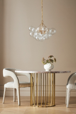 Onyx Stone Dining Table | AnthroLiving