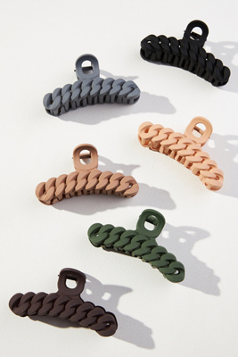 KITSCH Claw Clips, Set of 3 | Anthropologie