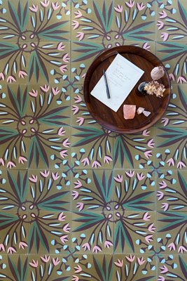 Grow House Grow Winterhouse Cement Tile | AnthroLiving