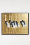 Golden Flock Wall Art | AnthroLiving