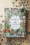 Around the World in 50 Trees Puzzle | AnthroLiving