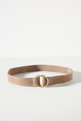 Suede D-Ring Tail Belt | Anthropologie