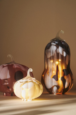 Cheena Glass Pumpkin Decorative Object | AnthroLiving
